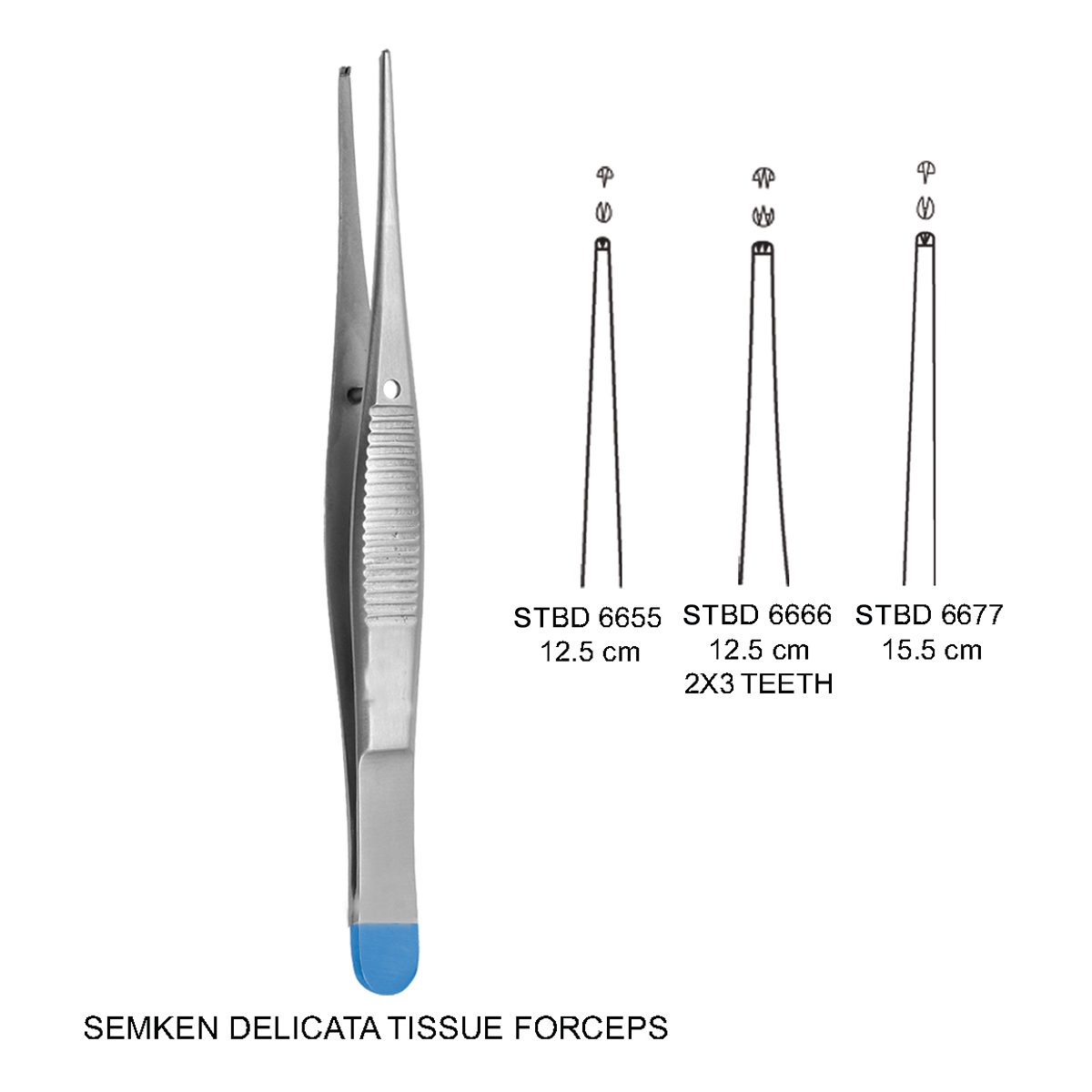 SEMKEN DELICATA TISSUE FORCEPS – GamiSurgical